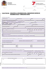 Como Llenar el Formulario TA1 de la Seguridad Social ᐈ【2025